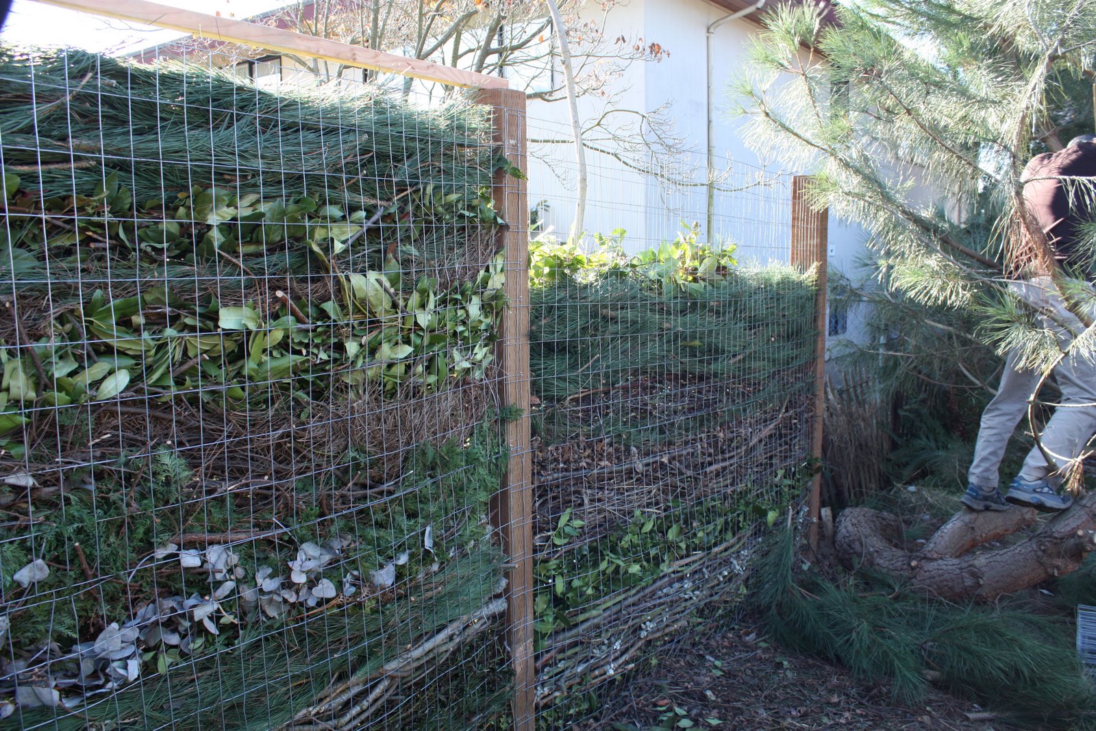 composting fence | Sustainable Scientist